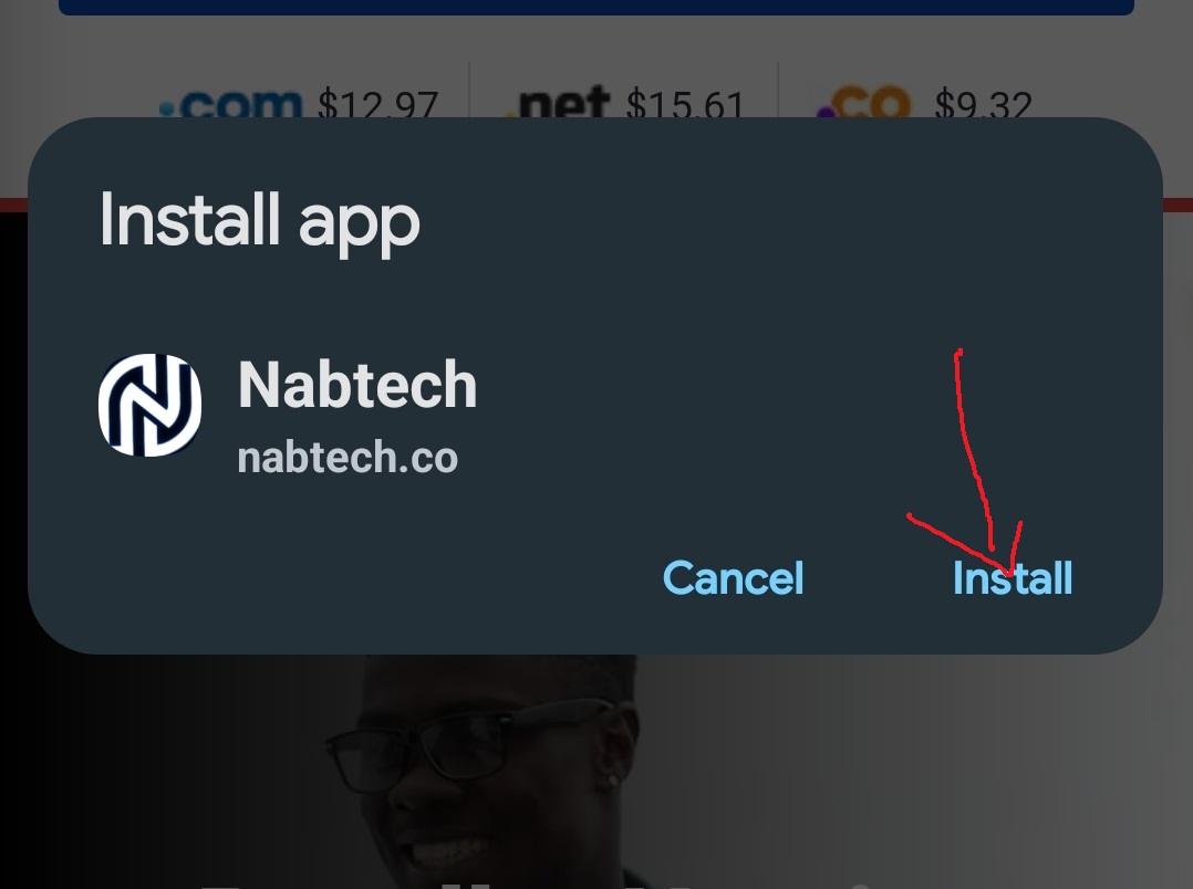 How to Install the Nabtech App as a Progressive Web App (PWA) - Nabtech